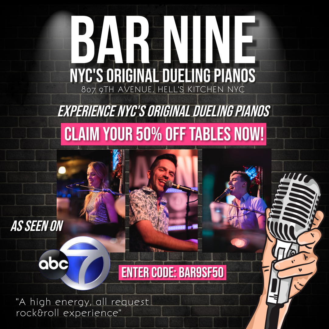 Bar Nine – NYC's Original Dueling Pianos
